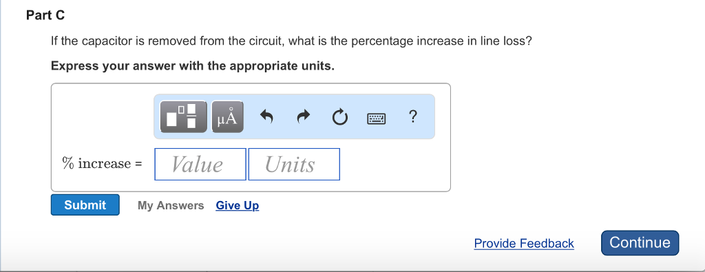 Solved Problem 10.50 Part A The sending-end voltage in the | Chegg.com
