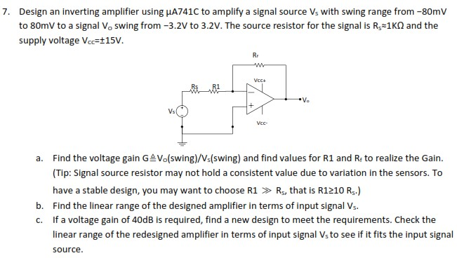 Solved OpAmp small signal model and Applications Please | Chegg.com