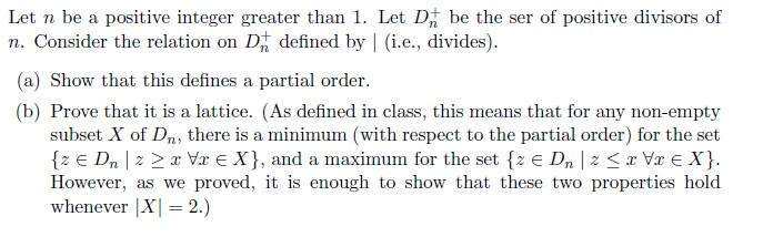 Solved Let n be a positive integer greater than 1. Let D + n | Chegg.com