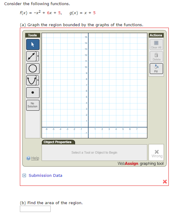 Solved Consider the following functions. f(x) = -x^2 + 6x + | Chegg.com