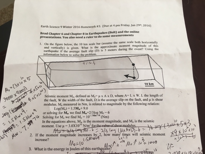 On the figure below, the 10 km scale har (assume the | Chegg.com