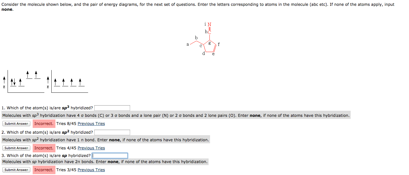 Solved Consider the molecule shown below, and the pair of | Chegg.com
