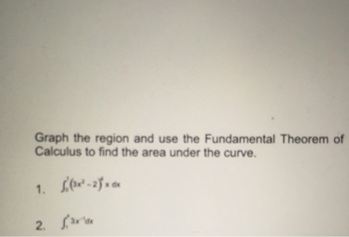 Graph the region and use the Fundamental Theorem of | Chegg.com