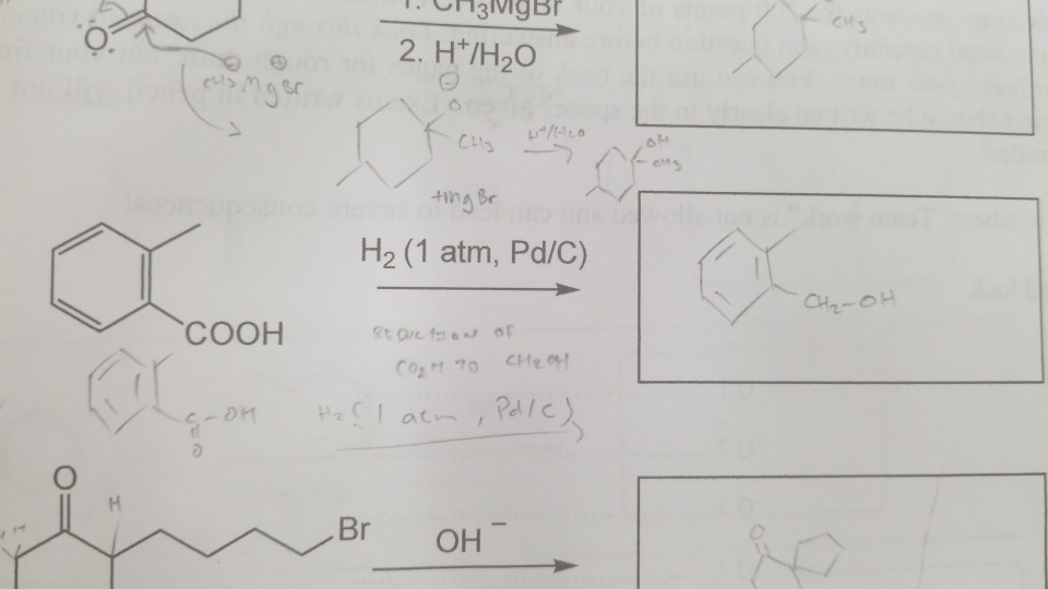 Solved How does H2 with Pd/C reduce a carbonyl group? why | Chegg.com
