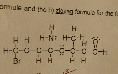 Solved ormula and the b) zigzag formula for the fo H H H H | Chegg.com