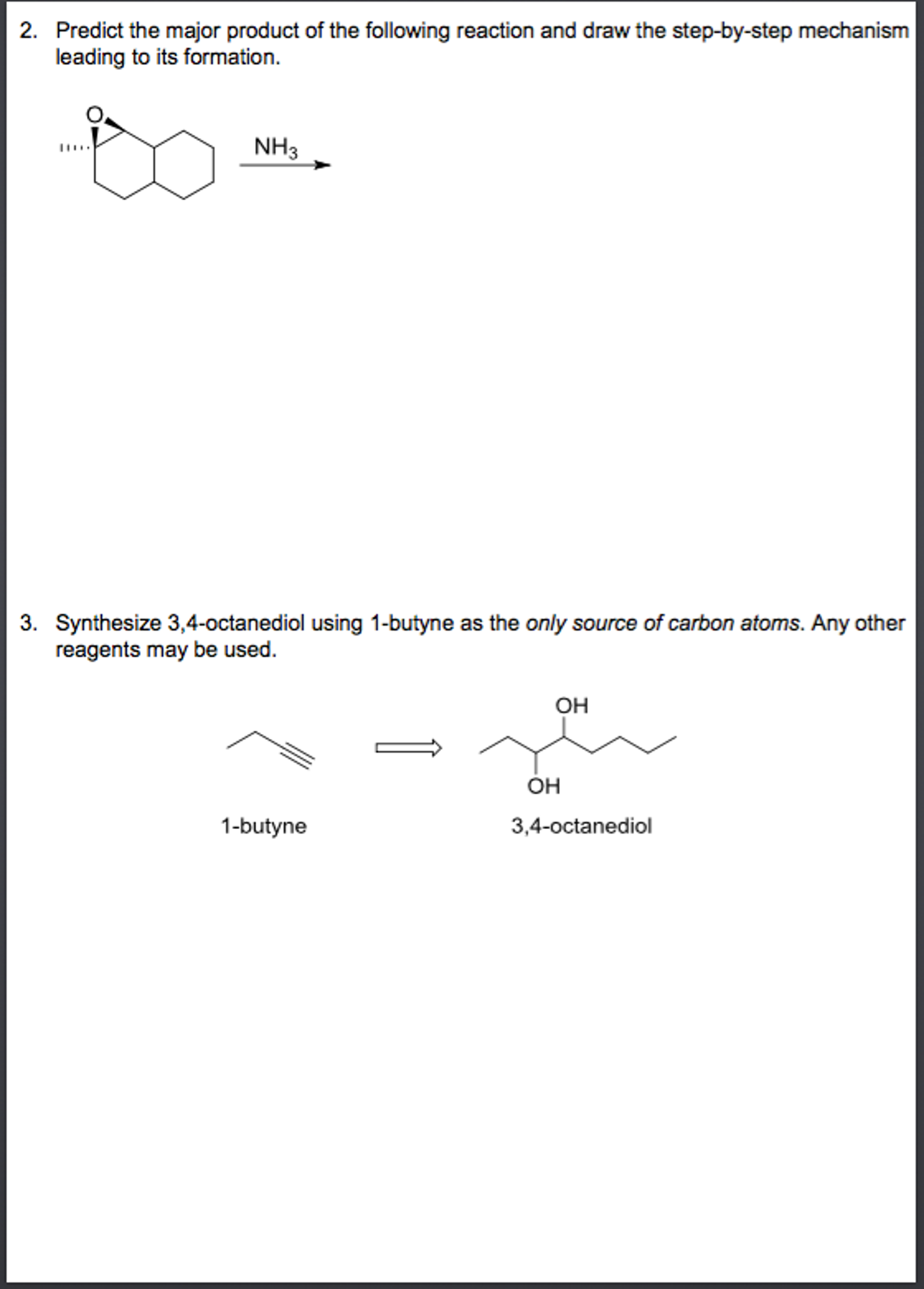 Solved Part A. Predict the major product of the following | Chegg.com