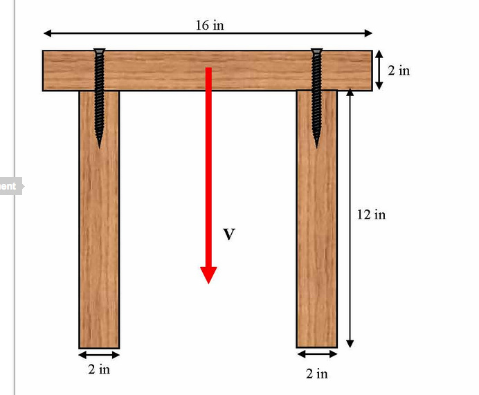 Solved Determine the largest screw spacing for the | Chegg.com