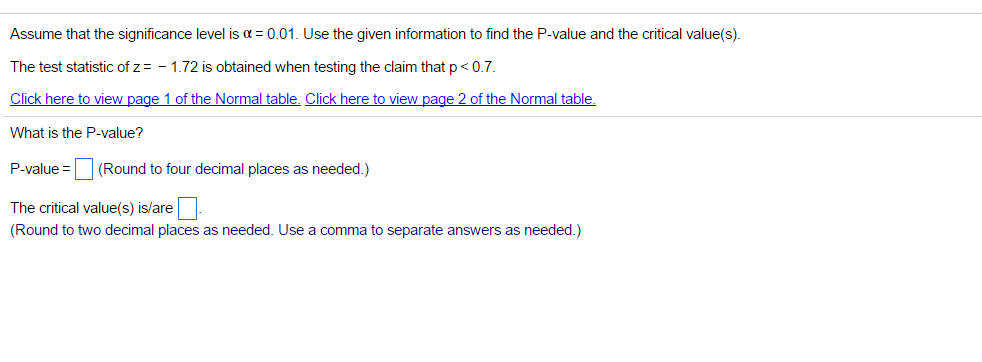 Solved Assume that the significance level is alpha = 0.01. | Chegg.com