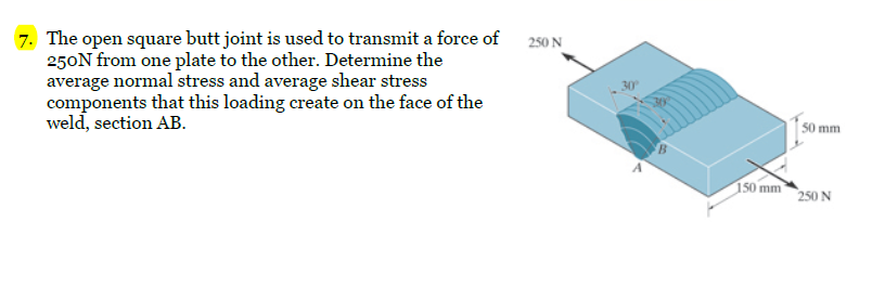 Solved 7. The open square bull joint is used to transmit a | Chegg.com