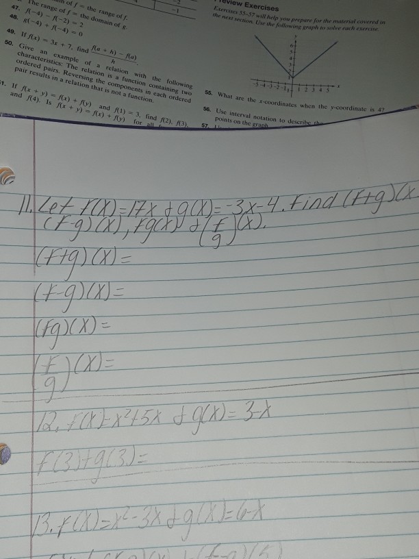 Solved eview Exercises ercises s material covered in 3-57 | Chegg.com