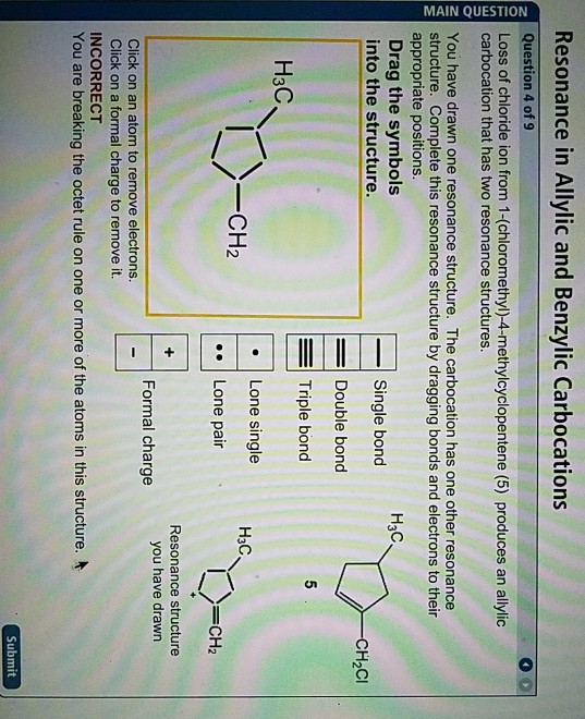 Solved Resonance in Allylic and Benzylic Carbocations z | Chegg.com