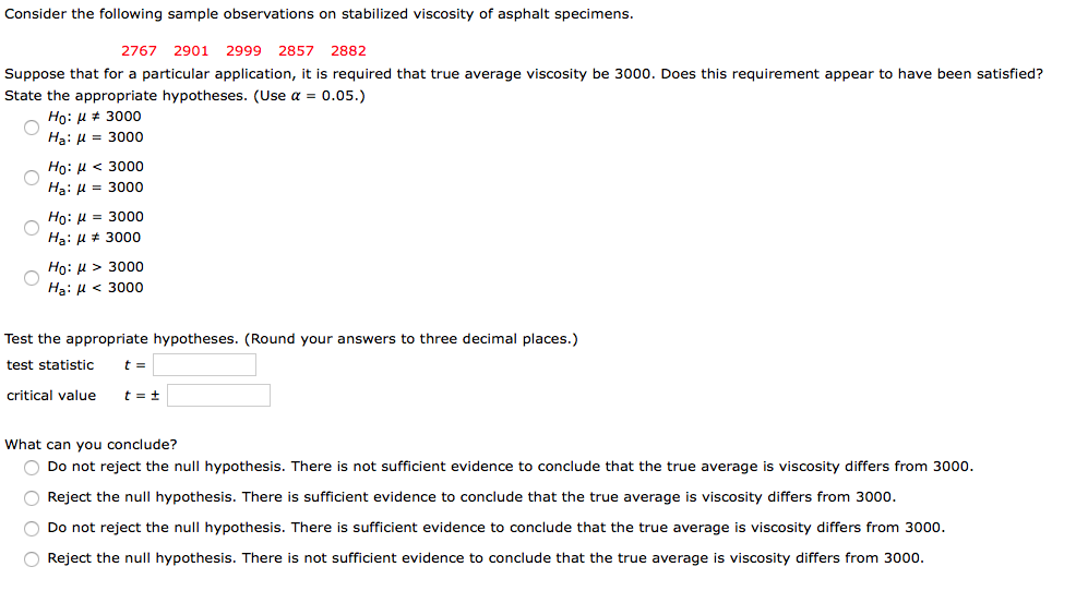 Solved Consider the following sample observations on | Chegg.com