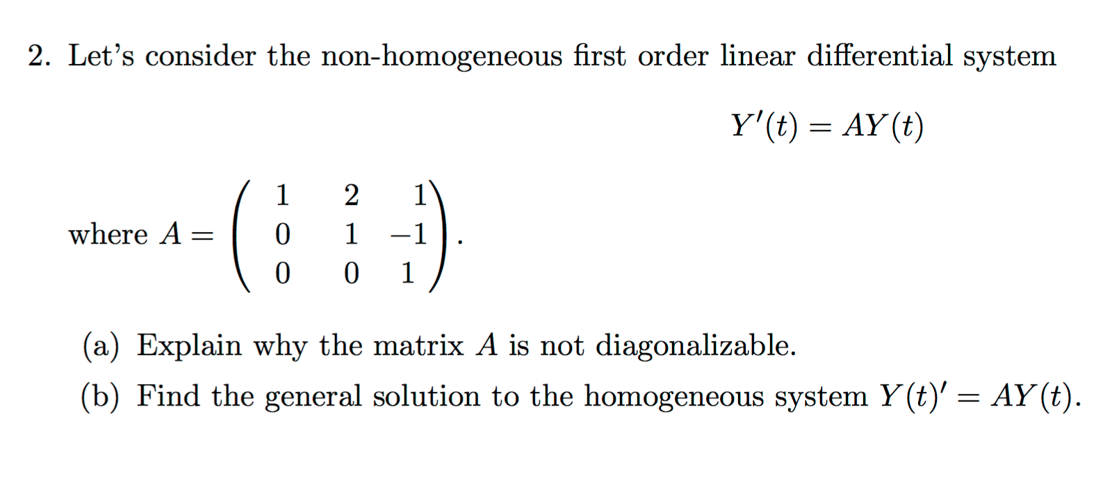 Solved Let s Consider The Non homogeneous First Order Linear Chegg solved-let-s-consider-the-non-homogeneous-first-order-linear-chegg