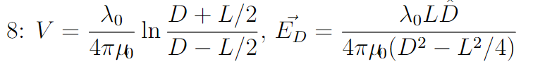 Solved 8: Let's solve this problem from the electrostatics | Chegg.com