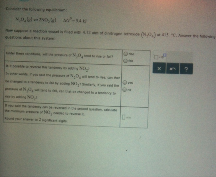 Solved Consider the following equilibrium. | Chegg.com Solved Consider the following equilibrium. | Chegg.com