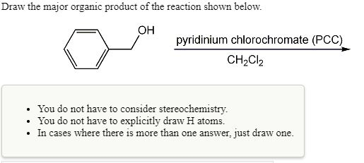 Solved Draw the major organic product of the reaction shown | Chegg.com