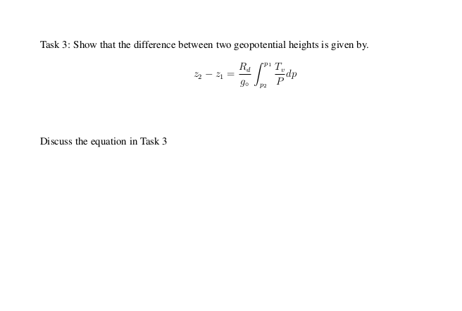 Solved Task 3: Show that the difference between two | Chegg.com