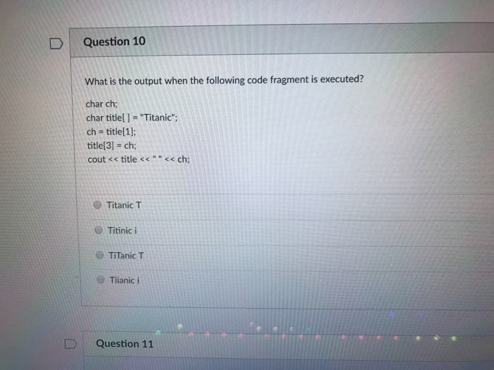 Solved Question 2 1 pts Given the start of a class | Chegg.com