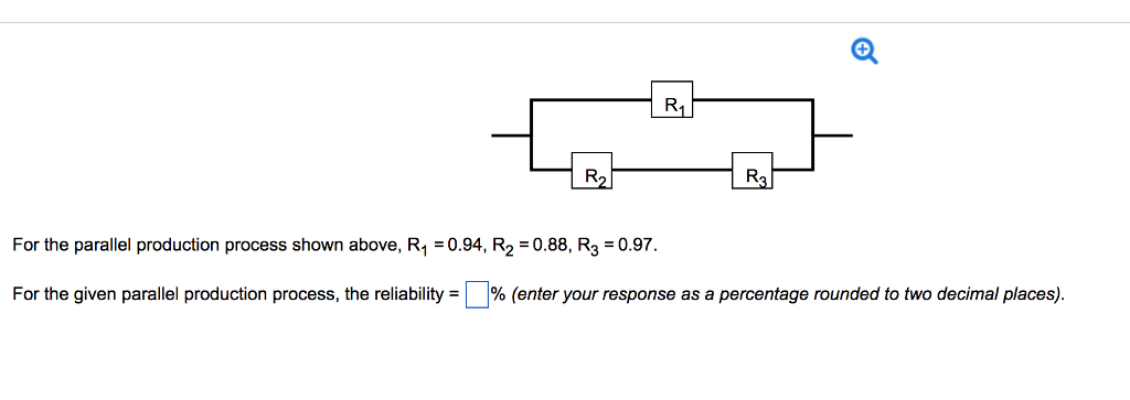 For the parallel production process shown above, | Chegg.com