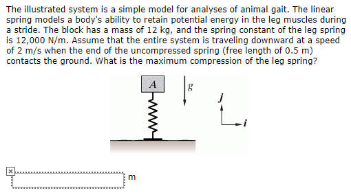 Solved The illustrated system is a simple model for analyses | Chegg.com