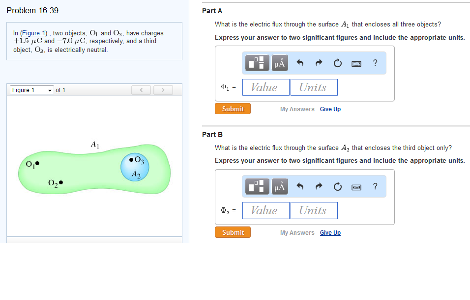Solved Problem 16.39 In (Figure 1) . two objects, O1 and O2. | Chegg.com