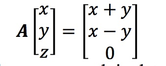 Solved How many 3X3 matrices A can you find such that A[x y | Chegg.com