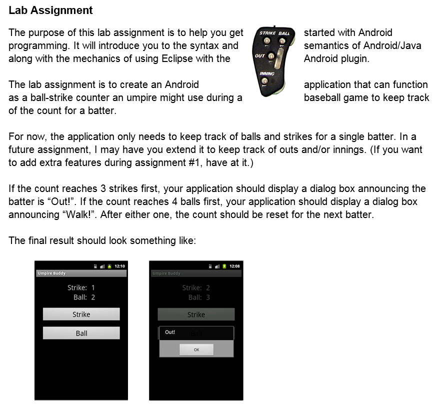 Solved The purpose of this lab assignment is to help you get | Chegg.com