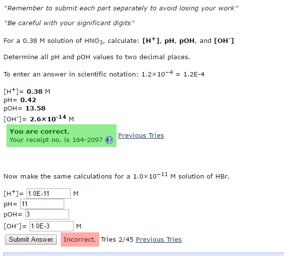 Solved Remember to submit each part separately to avoid | Chegg.com