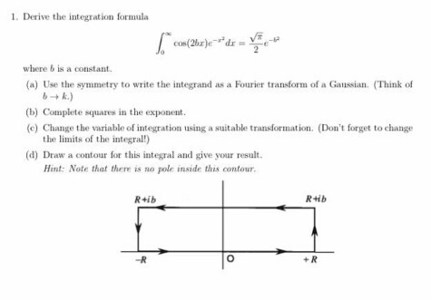 Solved Derive the integration formula where b is a | Chegg.com