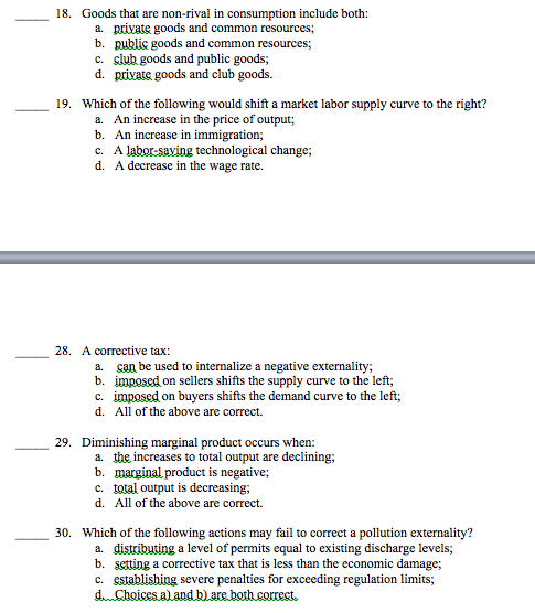 Solved Goods that are non-rival in consumption include both: | Chegg.com