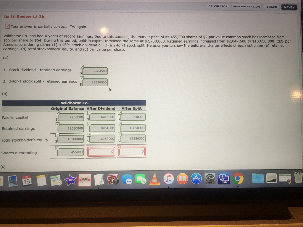 Solved CALCULATOR PRINTER VERSION BACK NEXT Do It! Review | Chegg.com