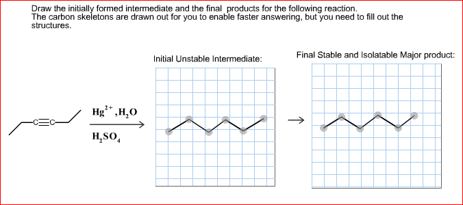Solved 1. Draw the intermediate and the final product. 2. | Chegg.com