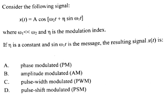 Solved WHAT IS THE SIGNAL AND THE EQUATIONS LOOK LIKE FROM | Chegg.com