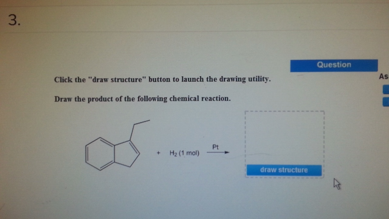 Solved Click the "draw structure" button to launch the | Chegg.com