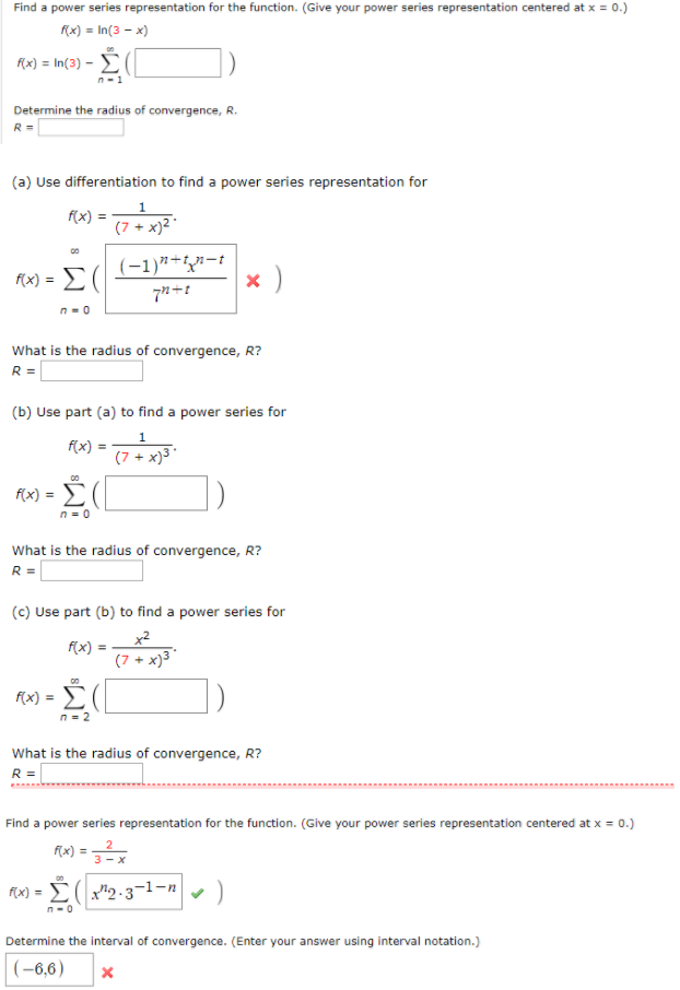 Solved Find a power series representation for the function. | Chegg.com