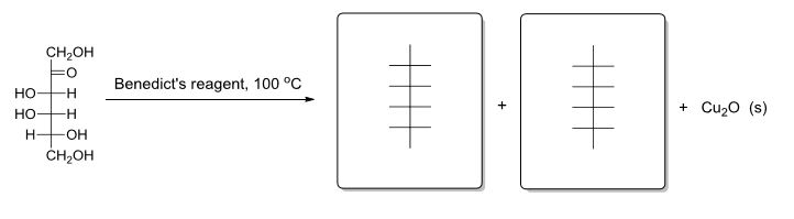 Solved CH2OH Benedict's reagent, 100 °C HOH Cu2O (s) HOH | Chegg.com