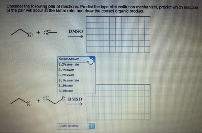 Solved Consider the following pair of reactions. Predict the | Chegg.com