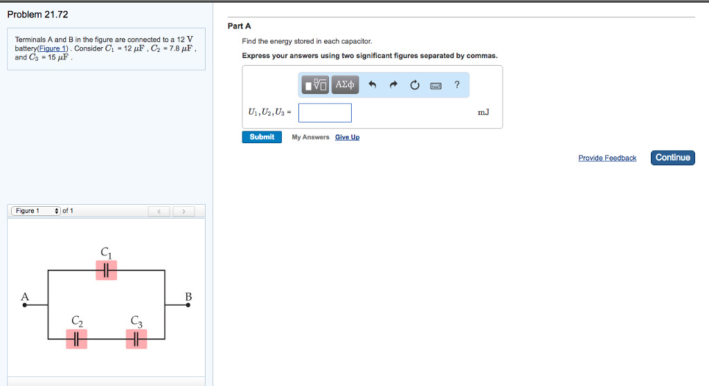 Solved Problem 21.72 Part A Terminals A and B in the figure | Chegg.com