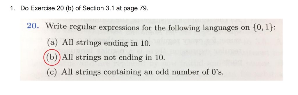 Solved Theory Of Computation Referrring To An