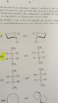 Solved Consider the following pairs of structures. Designate | Chegg.com