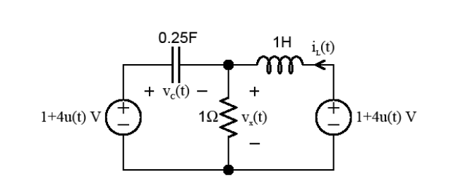 Solved (a) Determine the initial values Vc(t = 0+) and | Chegg.com Solved (a) Determine the initial values Vc(t = 0+) and | Chegg.com