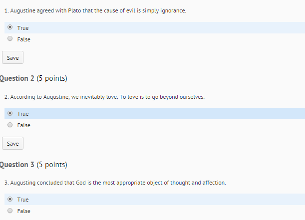 Solved Augustine agreed with Plato that the cause of evil is | Chegg.com