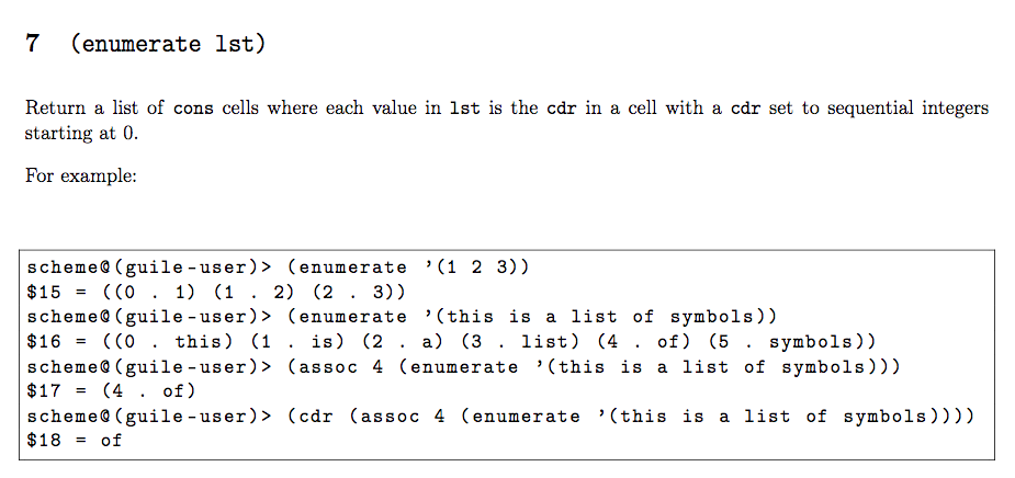 Write The Following Is Written In Scheme Code Create 