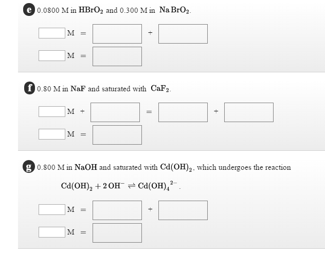 Solved Write the mass-balance expressions for a solution | Chegg.com