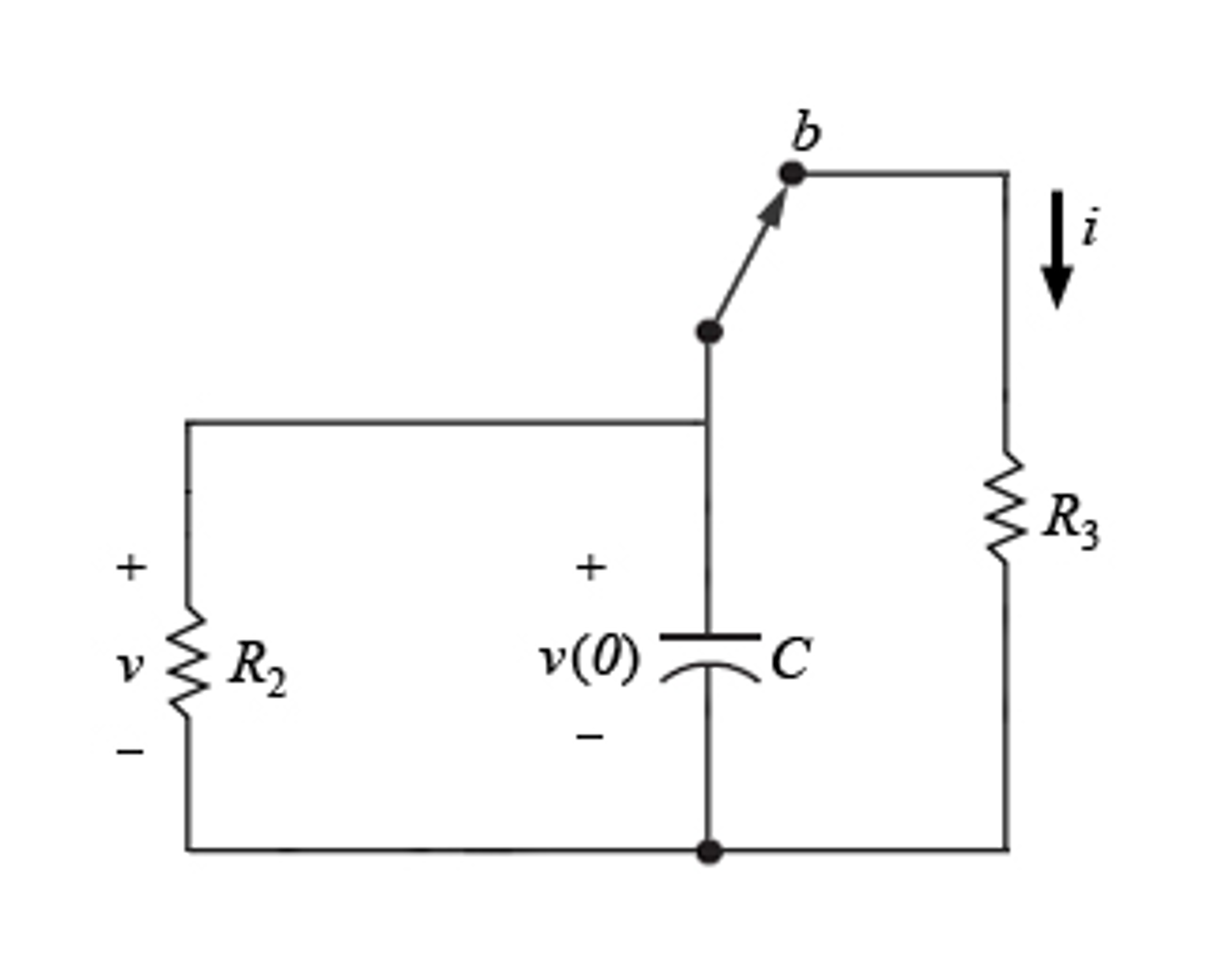 Solved PART A)For the given circuit (Figure 1) , the switch | Chegg.com