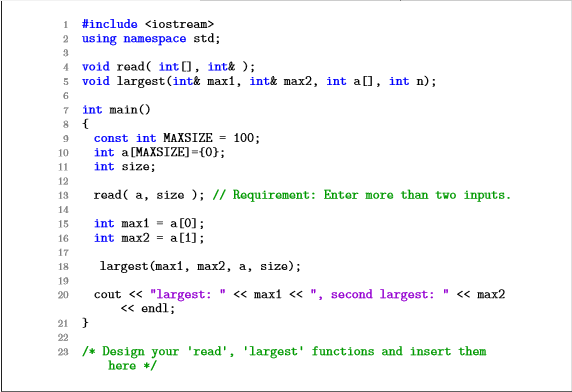 Solved write and test the following function that returns | Chegg.com