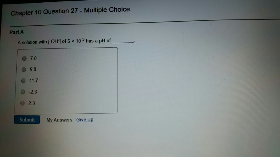 Solved Chapter 10 Question 27 - Multiple Choice Part A A | Chegg.com