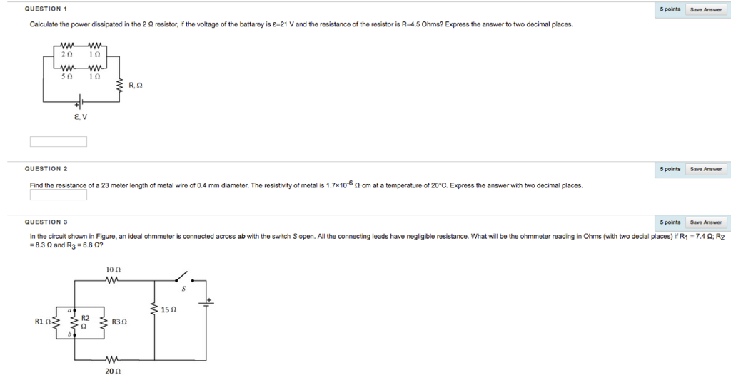 Solved Calculate The Power Dissipated In The 2 Ohm Resistor Chegg Solved Calculate The Power Dissipated In The 2 Ohm Resistor Chegg