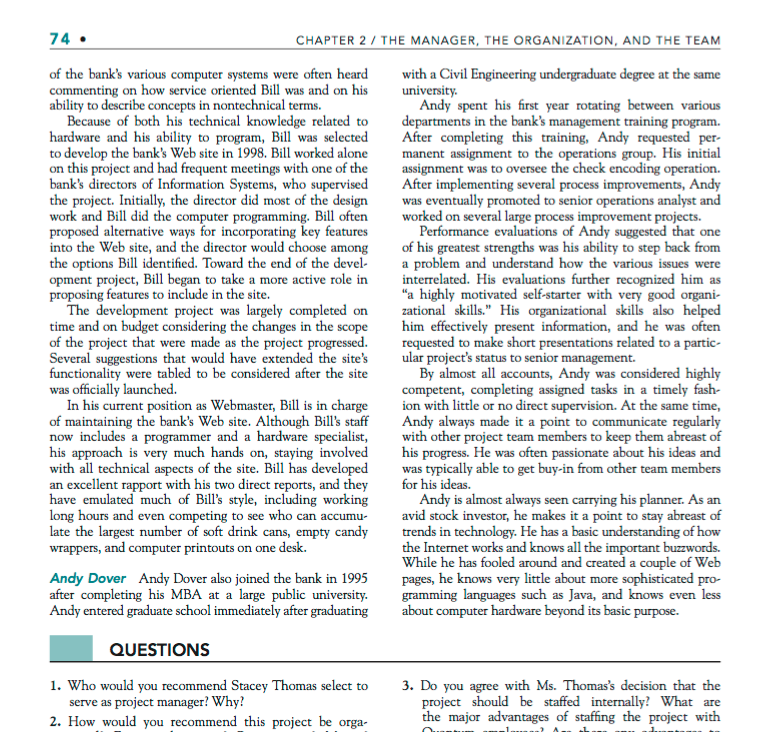 Solved Read the Quantum Bank on page 68 in your text. Who | Chegg.com