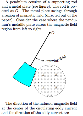 Solved A pendulum consists of a supporting rod and a metal | Chegg.com
